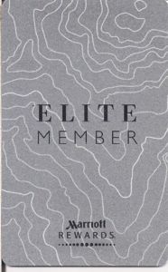 Hotel Card: Elite Member - Marriott Rewards (Marriott, United States of ...