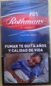 Cigarette Pack: Rothmans Red (ArgentinaCol:AR-CT-0123
