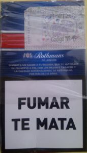 Cigarette Pack: Rothmans Red (ArgentinaCol:AR-CT-0123