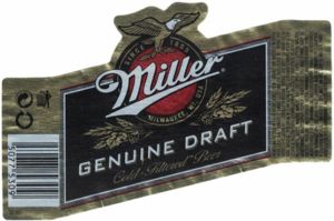 Drink Label: Miller Genuine Draft (Molson Coors Brewering Company Ltd ...
