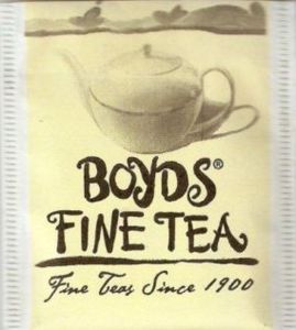 Tea Bag: Black Tea (Boyd's, United States of America(Boyds Fine Tea ...