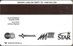 Bank Card: Cash Card Mecu-West (Mecu-West, United States of America ...