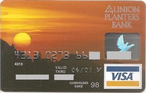 Bank Card: Unión Planters Bank (MBNA America Bank, United States of ...