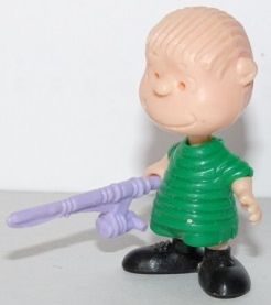 Meal Toy: Linus fishing violet rod (Kinder Surprise, Europe(Kinder ...