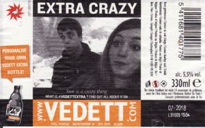 Drink Label: Vedett Extra Ordinary (Duvel Moortgat, BelgiumCol:BE-BEER ...