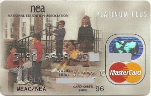 Bank Card: Nea National Educatión Associatión (MBNA America Bank ...