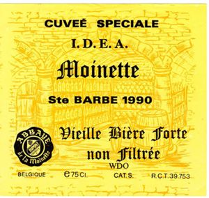 Drink Label: Cuvee Speciale Moinette (Brasserie Dupont, BelgiumCol:BE ...
