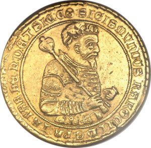 Coin: 10 Ducats (Transylvania) (1607~1608 - Segismundo Rákóczi) WCC:km44