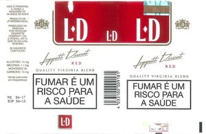 紙巻たばこの包装: LD Red (モザンビークCol:MZ-CT-0019