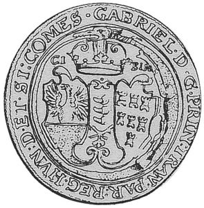 Moneda: 1 Thaler (Transilvania(1608~1613 - Gabriel Báthory) WCC:km83.3