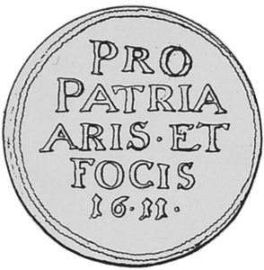 Moneda: 1 Thaler (Transilvania(1608~1613 - Gabriel Báthory) WCC:km83.3