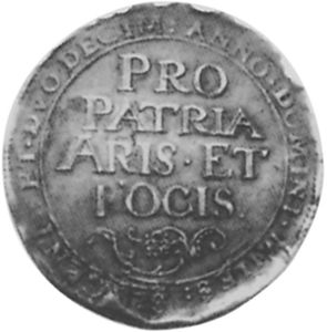 Moneda: 1 Thaler (Transilvania(1608~1613 - Gabriel Báthory) WCC:km88.1