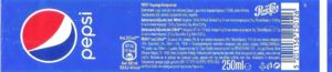 Etiqueta de bebida: Pepsi (PEPSICO-IVI Ltd., GreciaCol:GR-SODA-000265