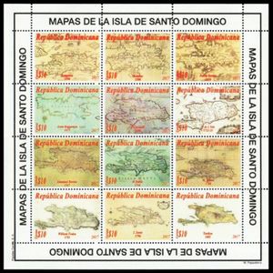 Selo: National Archives, Santo Domingo - Antique Maps of Hispanola ...