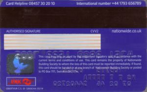 Bank Card: Flex Account (Nationwide, United Kingdom of Great Britain ...