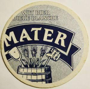 Beer Coaster: Mater (Brouwerij Roman, BelgiumCol:BE-006563