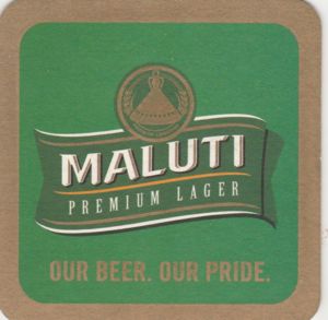 Beer Coaster: Maluti (Maluti Mountain Brewery (SAB Miller), Lesotho ...