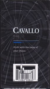 Cigarette Pack: Cavallo Play (United Arab EmiratesCol:AE-CT-0046
