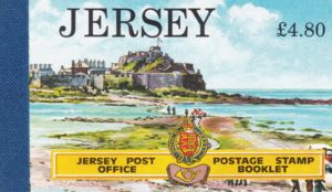 Stamp: Elizabeth Castle (Jersey(Views of Jersey) Mi:JE MH0-33,Sg:JE ...