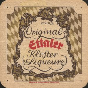 Bierviltjes: Ettaler (Klosterbrauerei Ettal GmbH, Duitsland ...