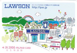 Gift Card: Lawson (QUO Cards, Japan(Comic) Col:JP-QUO-Comic-041.01