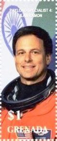 Stamp: Payload Specialist 4 Ilan Ramon (Grenada(Astronauts killed in ...