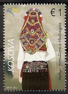 Timbre: Traditional Costumes : Medvegja (Kosovo(Traditional Costumes ...