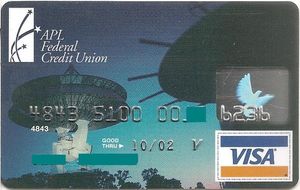 Bank Card: APL Federal Credit Unión (Franklin Mint Federal Credit Union ...