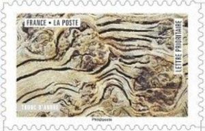 Stamp: Tree trunk (France(Work of Nature) Yt:FR A1504,Mi:FR 6929,Sn:FR ...