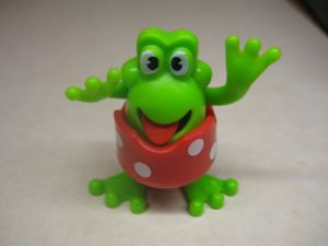 Meal Toy: Frog (Kinder Surprise, Europe(Kinder - Frog) Col:K01-35 🧸