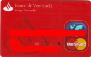 Bank Card: Banco de Venezuela - Grupo Santander (Banco De Venezuela ...
