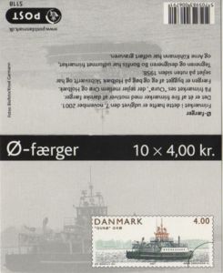 Stamp: Ferry-boats (Denmark(Ferry-boats) Mi:DK 1292MH,Yt:DK C1295,Sg:DK ...