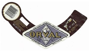 Drink Label: Orval 0,33L (Brasserie d'Orval, BelgiumCol:BE-BEER-018901