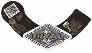 Drink Label: Orval 0,33L (Brasserie d'Orval, BelgiumCol:BE-BEER-018909