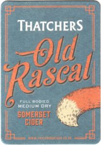 Beer Coaster: Old Rascal (Thatchers, United Kingdom of Great Britain ...