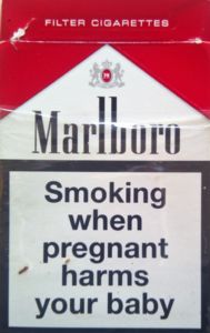 Cigarette Pack: Marlboro Original (United Kingdom of Great Britain ...