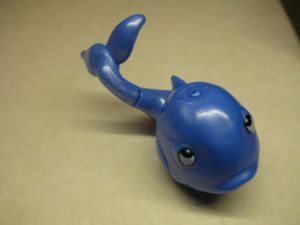 Meal Toy: Blue whale (Kinder Surprise, Europe(Kinder - Whale) Col:K01-79