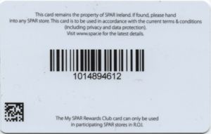Functional Card: My Spar Rewards Club (Shops - Minimarket, Ireland ...