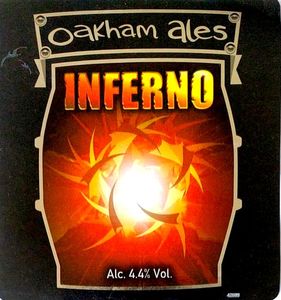 Drink Label: Oakham Ales Inferno (Oakham Ales, United Kingdom of Great ...