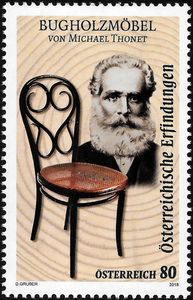 Stamp: Michael Thonet & the Bugholz (Bentwood) Furniture Style (Austria ...