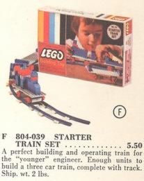 Lego Set: Small Train Set (Trains(4.5v) Leg:118-2