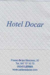 Paper Napkin: Docar (SpainCol:ES-11224
