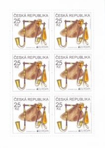Stamp: Europa 2014 - National Music Instruments - Chodsko Bagpipes ...