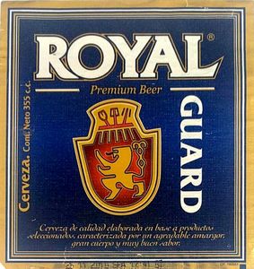 Drink Label: Royal Guard (Aresti Chile Wine Ltda, ChileCol:CL-BEER-000053