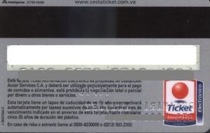 Cartões de bancos: Ticket Alimentación Electrónico - Cestaticket (Banco ...