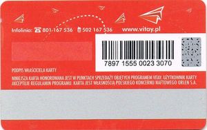 Functional Card: Orlen (Filling Stations, Poland(Orlen) Col:PL-ORLEN-006