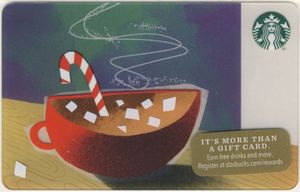 Gift Card: Holiday Hot Cocoa (Starbucks, United States of America(Gold ...
