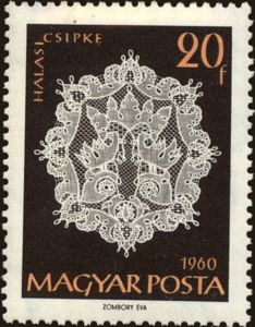Stamp: Halas Lace (Hungary(Halas Lace) Mi:HU 1660A,Sn:HU 1292,Yt:HU ...