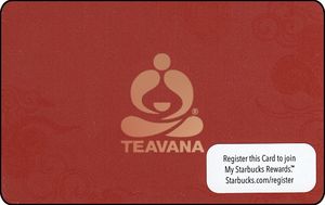 Tarjeta Regalo: Teavana (Starbucks, Estados Unidos de América(Teavana ...