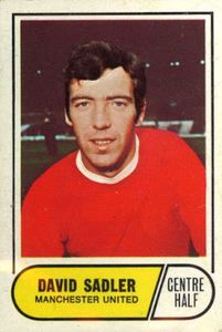 کھیل کارڈ: #125b David Sadler (1969-1970) (فٹ بال ایسوسی ایشن, انگلستان ...